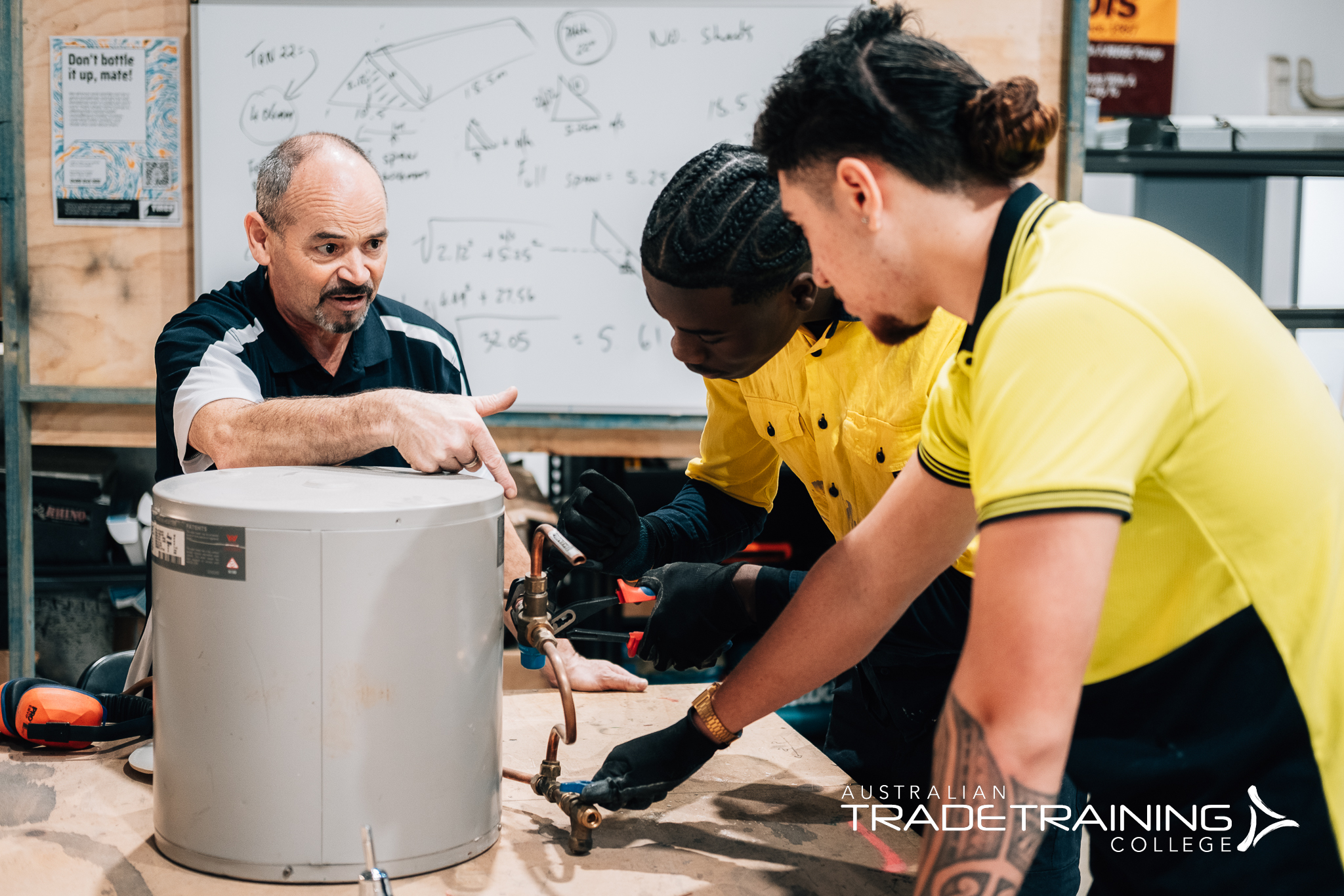 Certificate III in Plumbing Training - ATTC